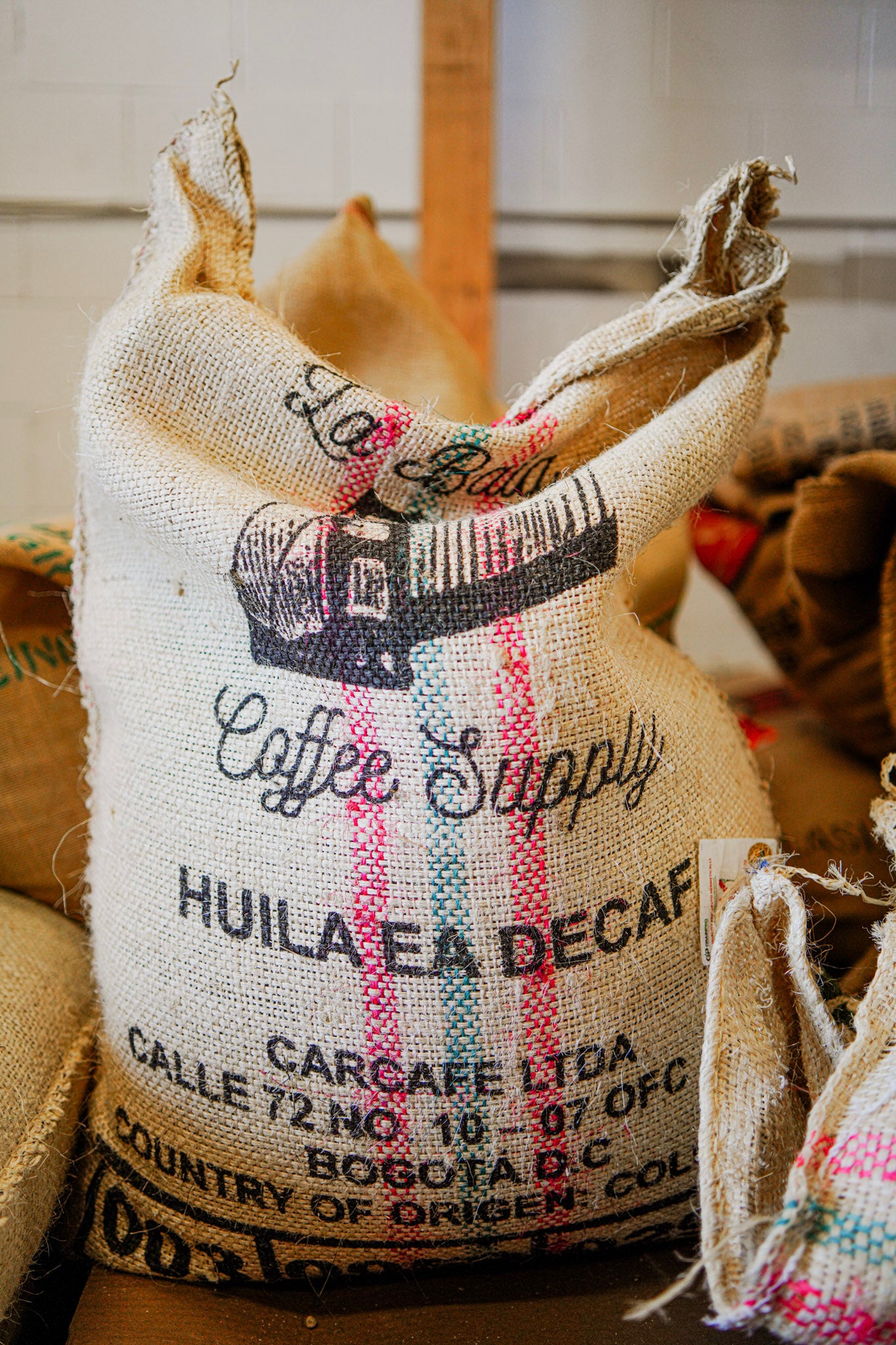 Coffee Chaff + Jute Bags – Captain + Stoker