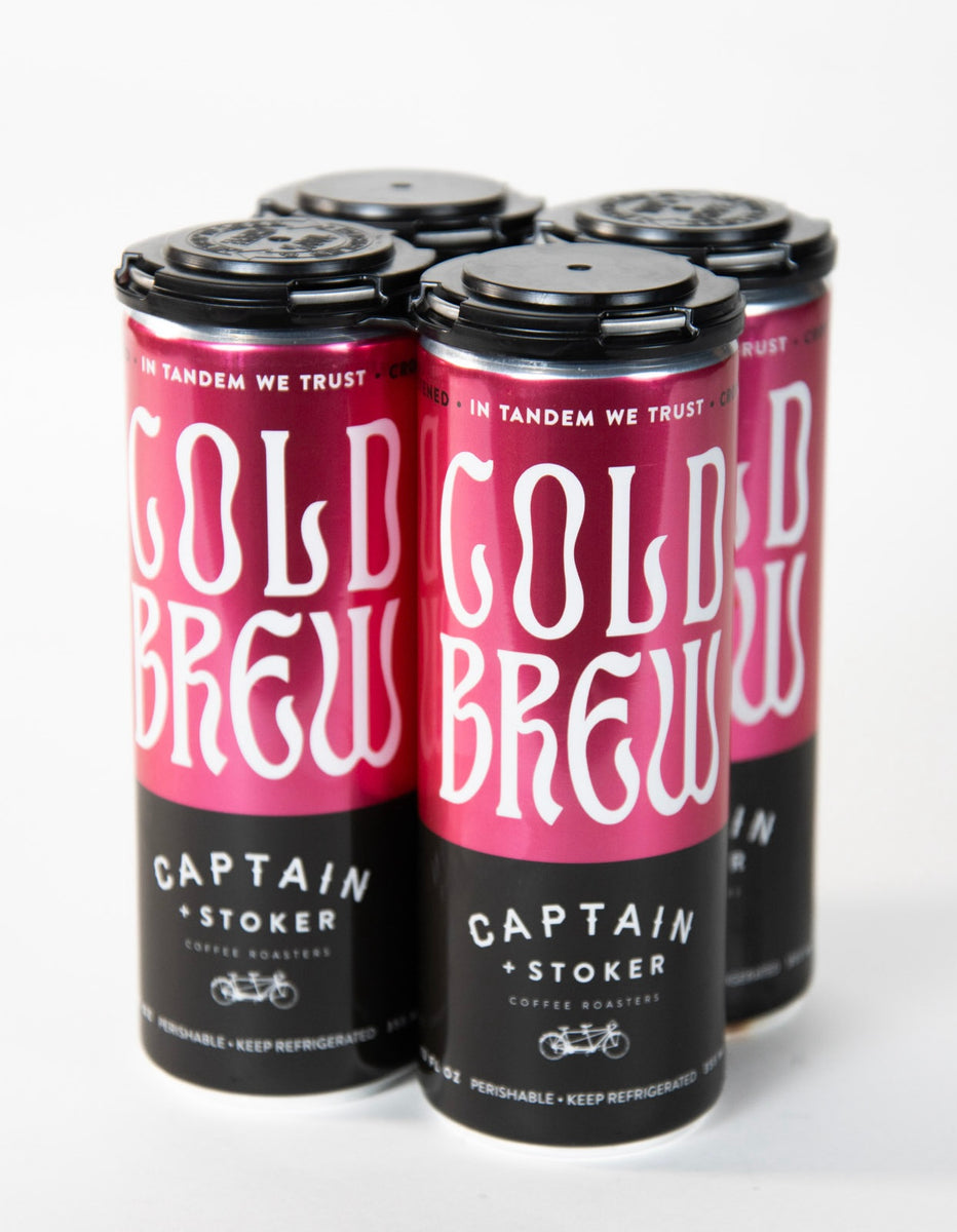 Cold Brew By The Can – Captain + Stoker